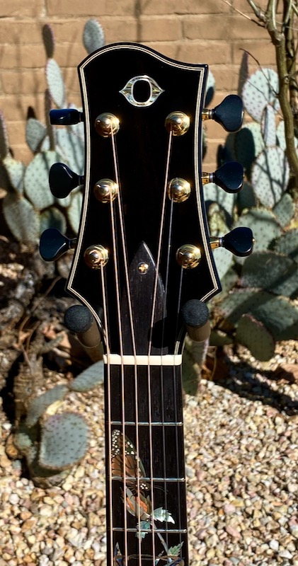 High End Used Acoustic Guitars - James Olson 30th Anniversary Guitar